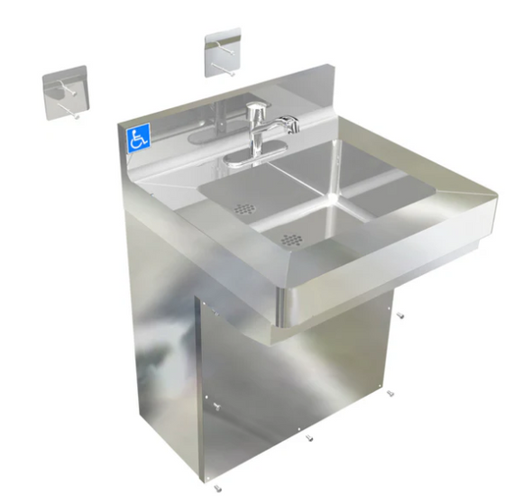Installation Guide ADA Compliant Sinks: Bracket Type Only | Top quality ...
